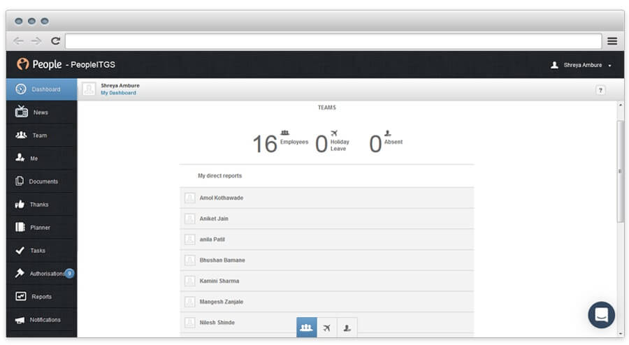 A user-friendly staff attendance software